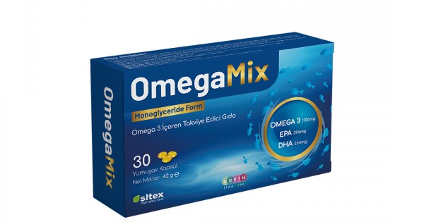 OMEGA MİX MONOGLYCERİDE FORM YUMUŞAK 30 KAPSÜL